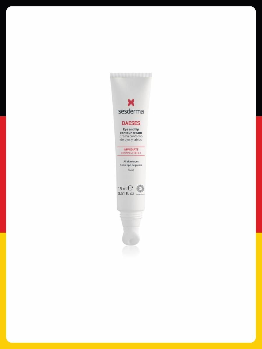 Крем для области вокруг глаз Sesderma Daeses strengthening cream for eye and lip contours, 15 мл