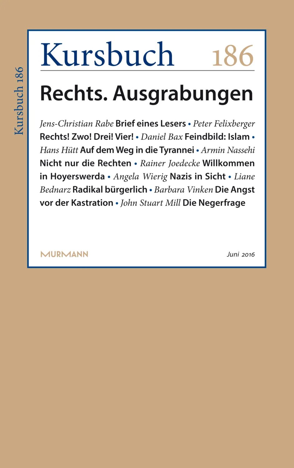 Kursbuch 186 [Цифровая книга]