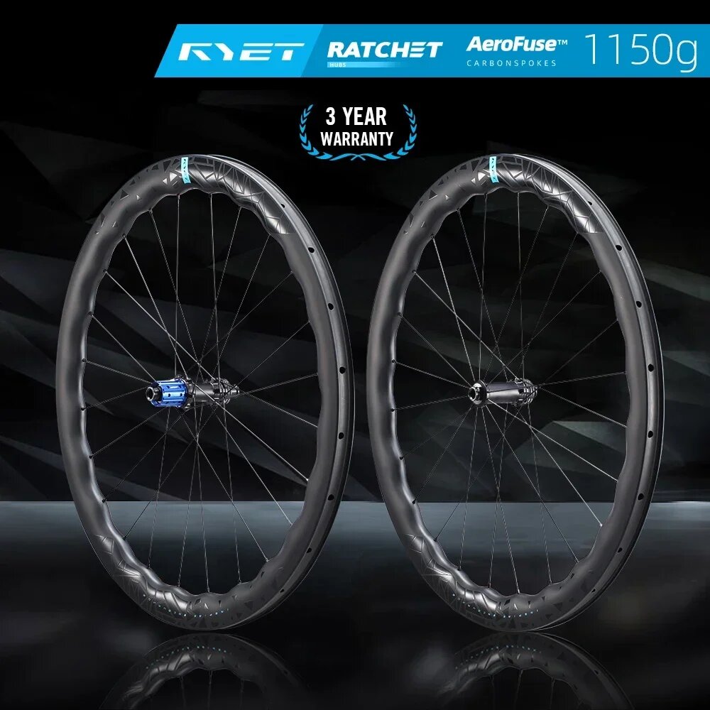 RYET Колеса 700C Road Carbon 50mm, XDR