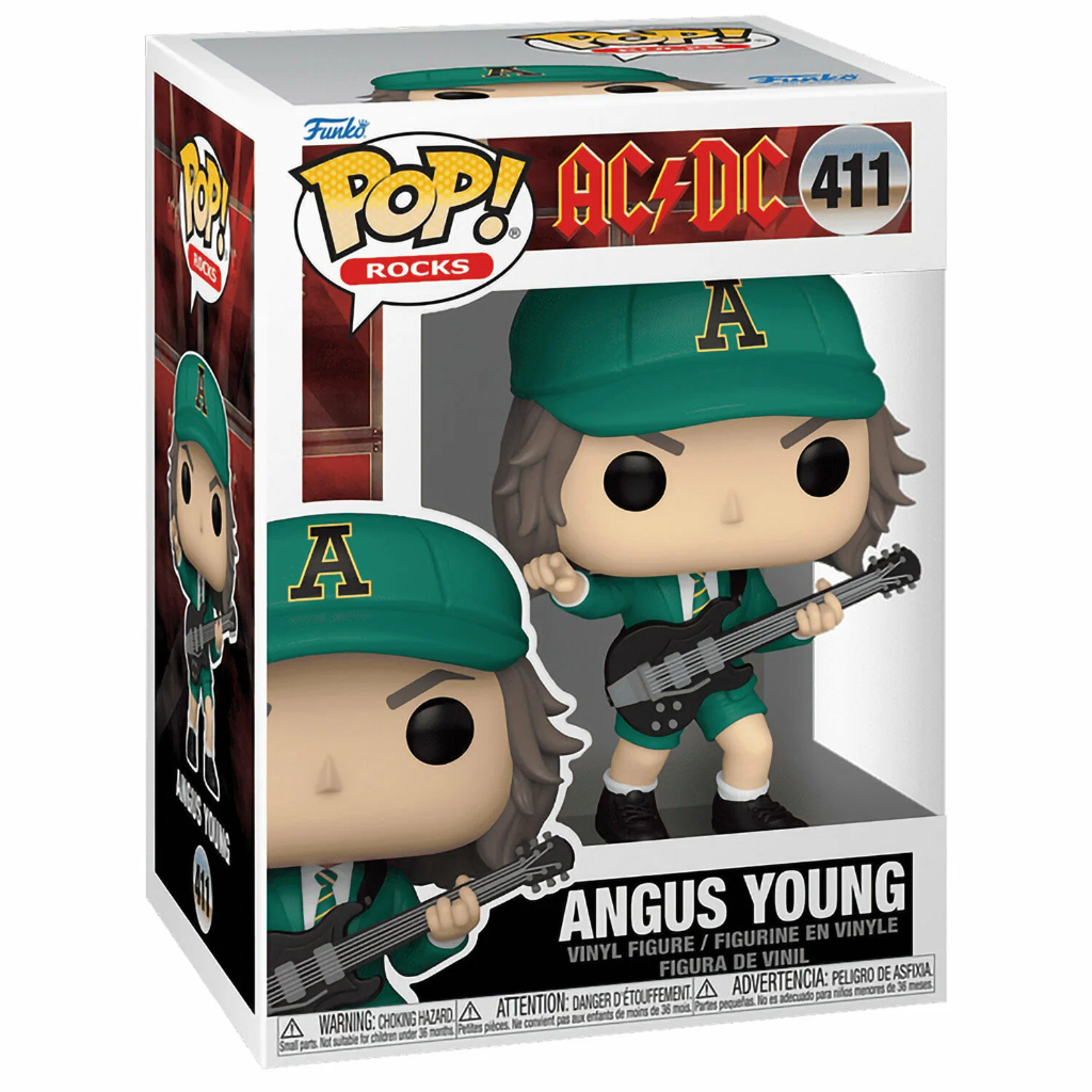 ! New! Фигурка Funko POP! Rocks AC/DC Angus Young (Green) (411) 79804