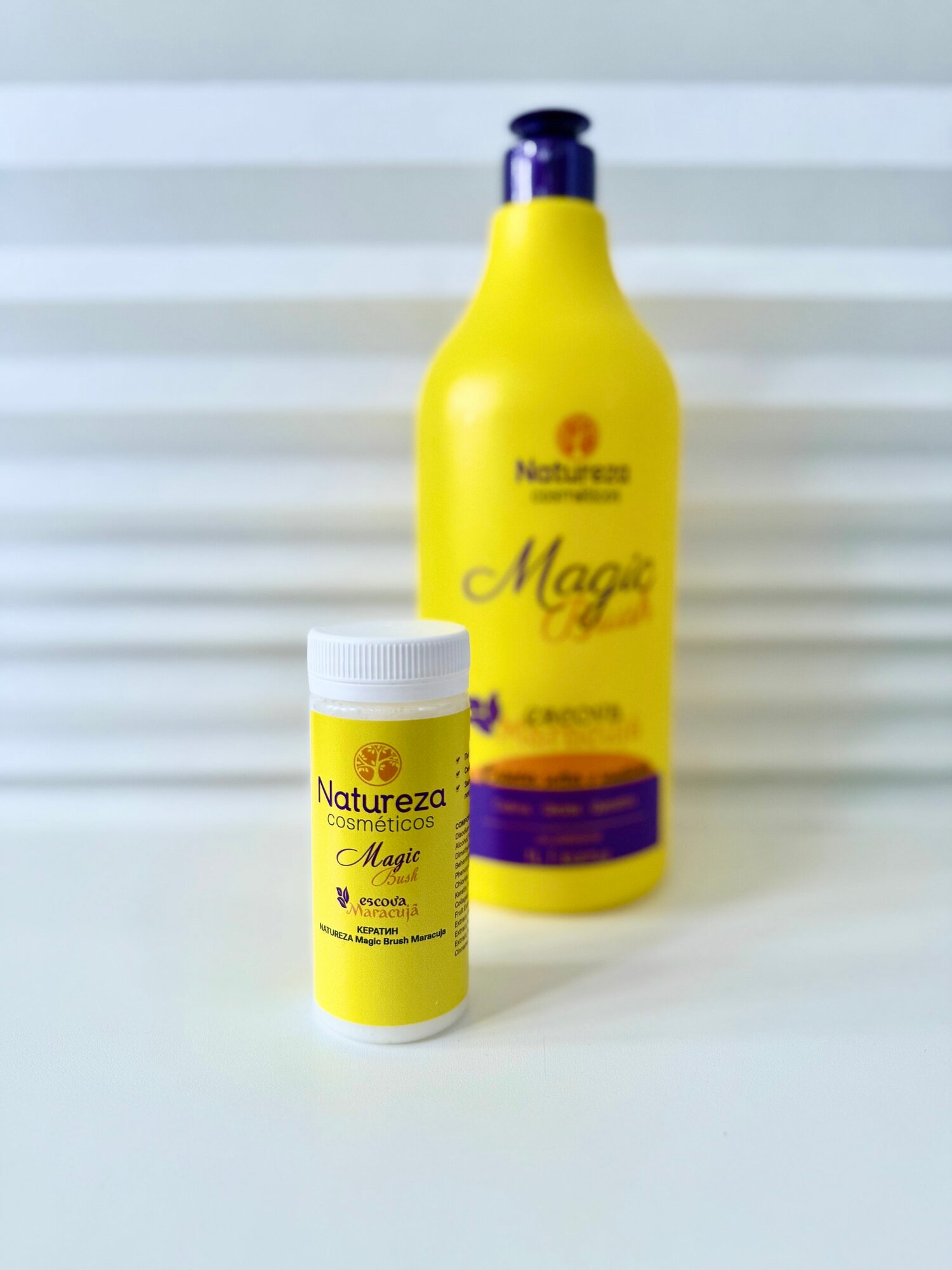 NATUREZA Magic Brush Maracuja кератин 100гр