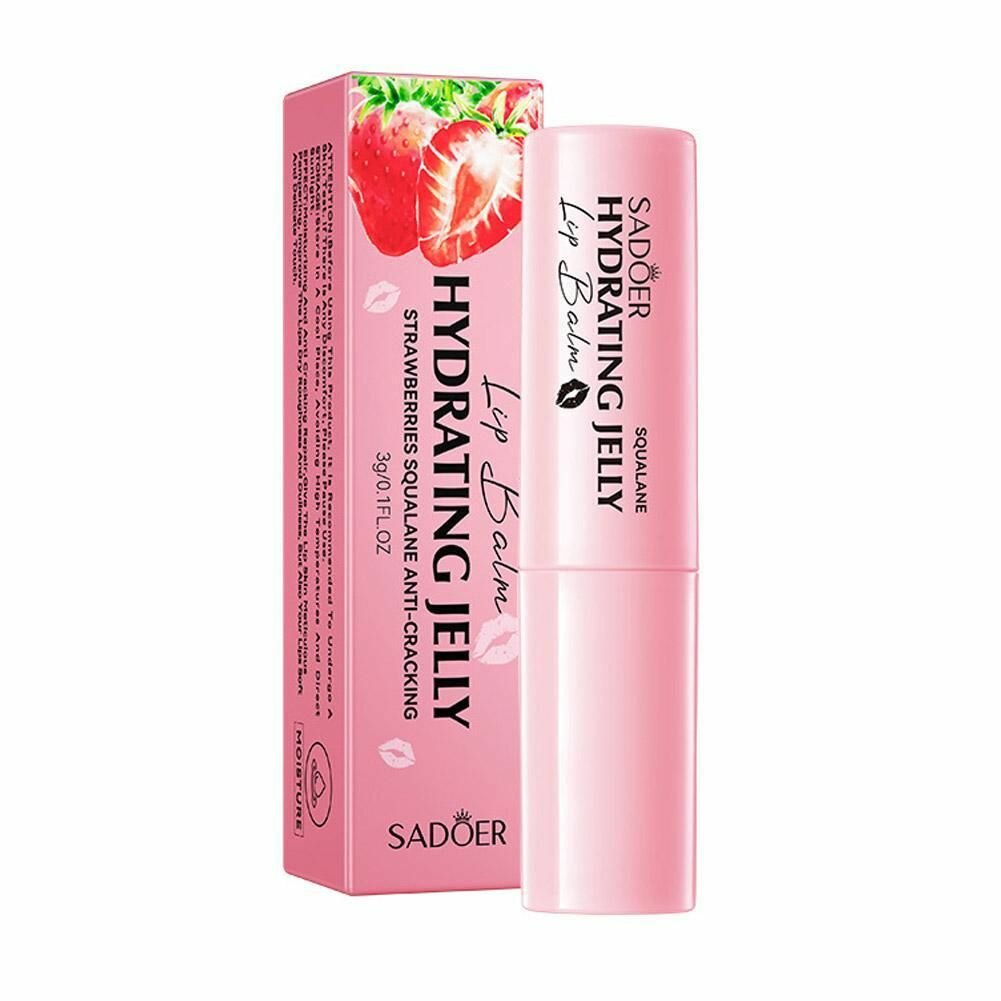 Бальзам для губ с вазелином, увлажняющий, уход за губами, против трещин, уменьшение морщин, цветная помада