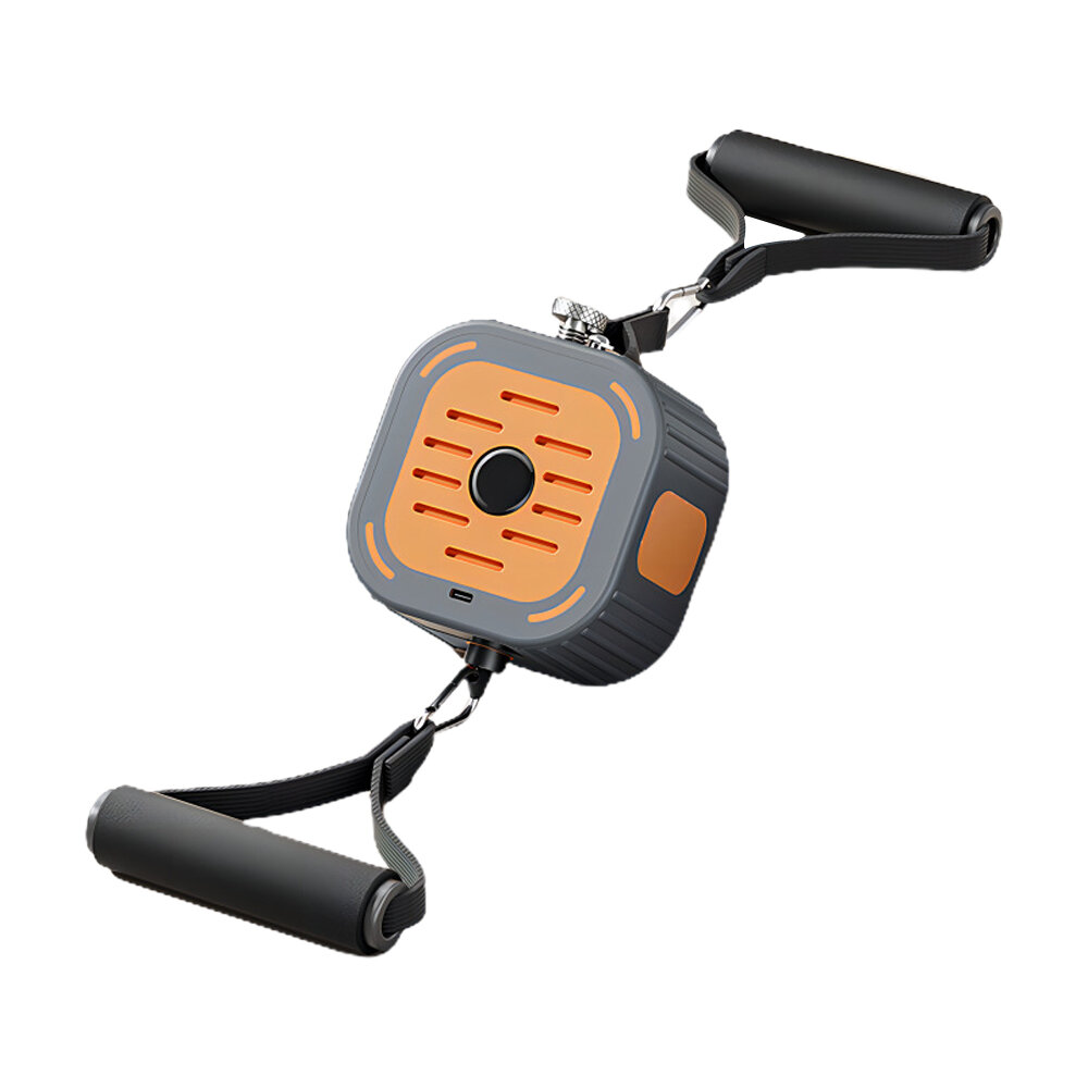 Экипировка для фитнеса с регулируемым резиновым бандом Fitness Pump для упражнений Cable Machine для рук, ног, грудной клетки, цвет: Черно-оранжевый/Черно-серый (выбор), размер: 17*16*14/6.7*6.3*5.5 дюймов, вес: 1323 г/46.7 унции, количество: 1 насос, 1