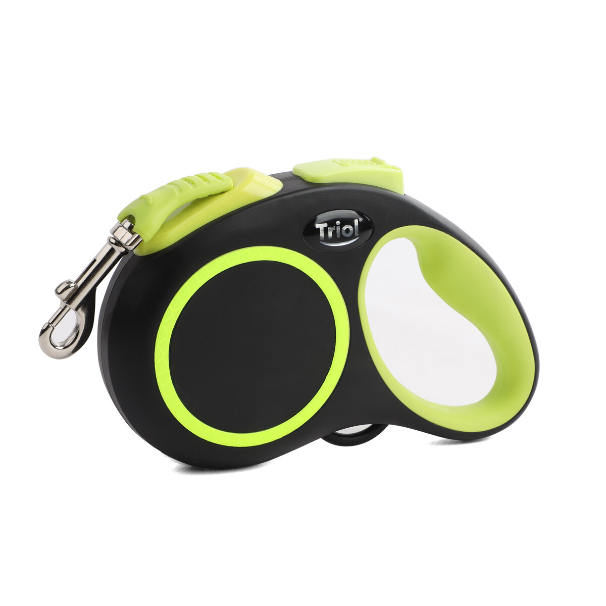 Поводок-рулетка для собак Urban Neon M, 5м до 25кг, лента, Triol