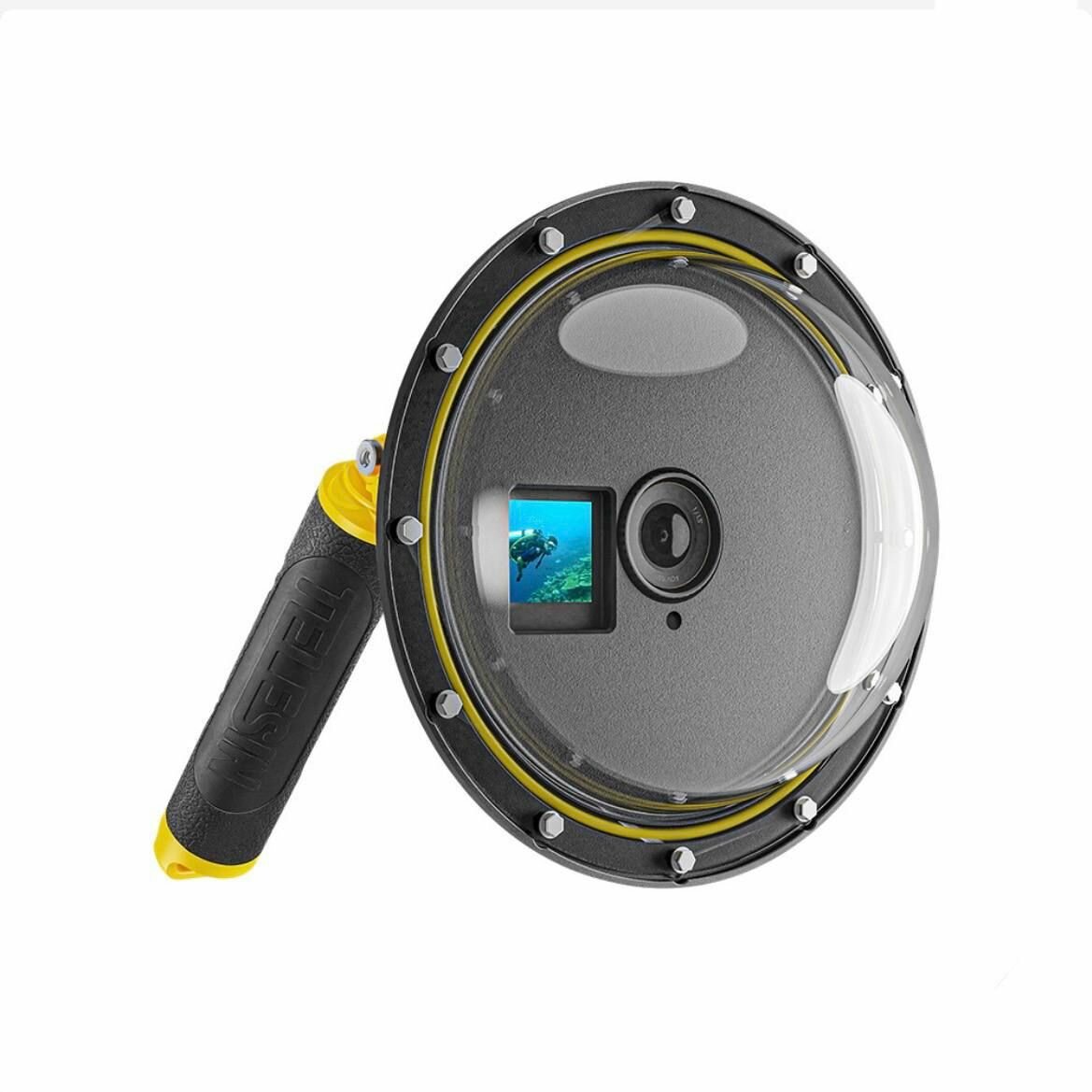 Купол для съемки в воде Telesin для GoPro Hero 9/10/11/12/13, GP-DMP-T09