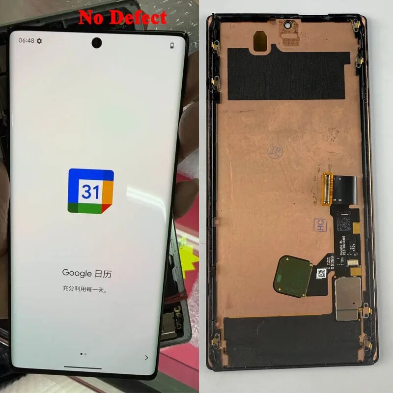 Дефектный ЖК-дисплей для Google Pixel 6 Pro, ЖК-дисплей, преобразователь сенсорного экрана в сборе, замена для Google Pixel 6 Pro, ЖК-дисплей 6Pro NO Defect LCD