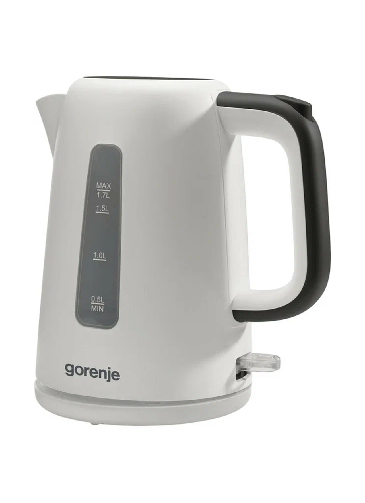 Электрический чайник Gorenje K17XG, белый 1,7 л, пластик, мощность 2200 Вт.