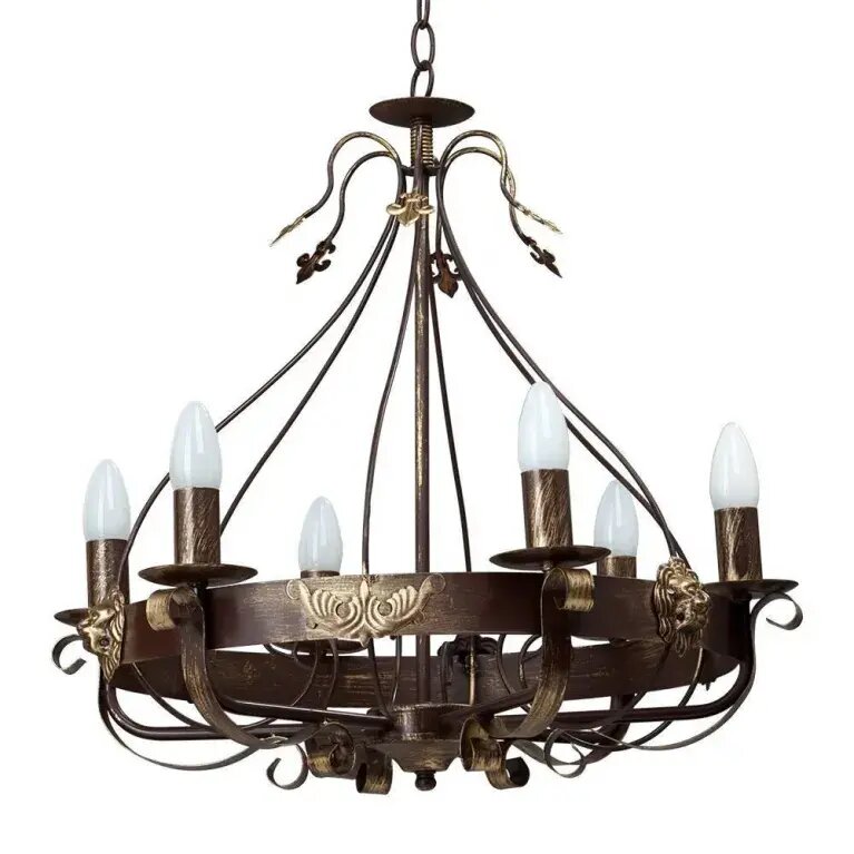 Люстра Vitaluce V1161 V1161/6 Накаливания, Светодиодные Классический