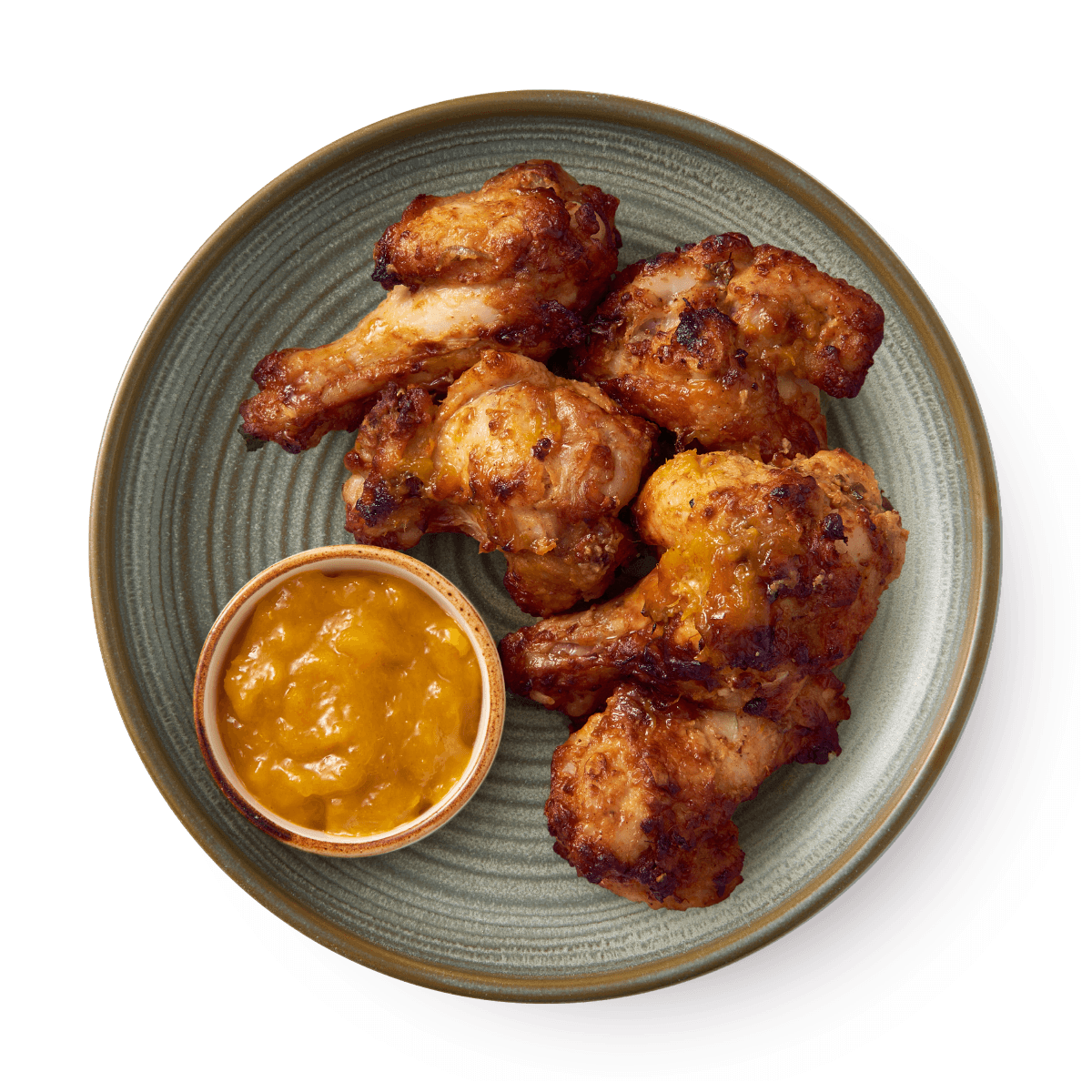 Крылья куриные голден тикка тандури с манго-чатни Chindi Kitchen