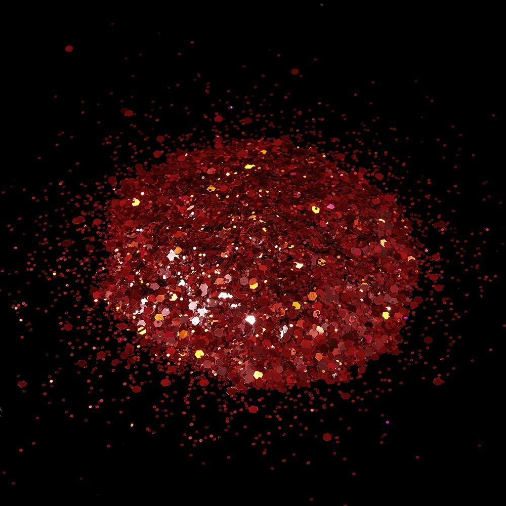 Пайетки плоские 3 мм, 10 гр шестигранные блёстки для декора одежды, творчества и nail-art, удобная фасовка для рукоделия