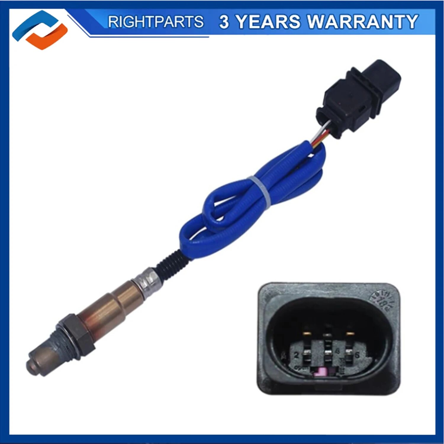 Новый передний лямбда-зонд, датчик кислорода O2 0258017226 для Porsche CAYENNE 9PA Turbo S 4,8 2007-2010, часть 95560616800 7L5906262M