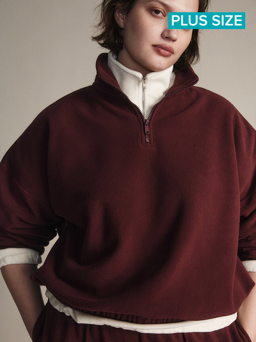 Толстовка Plus Size