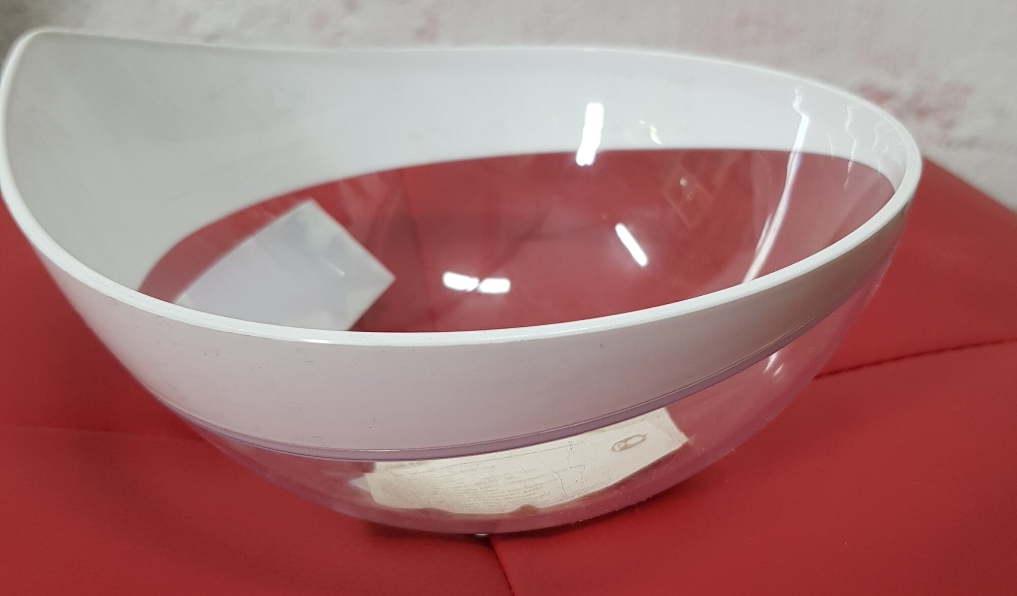 !09 Набор салатников 4 штуки - Салатник малый 15x15x6 см. пластик, цвет белый