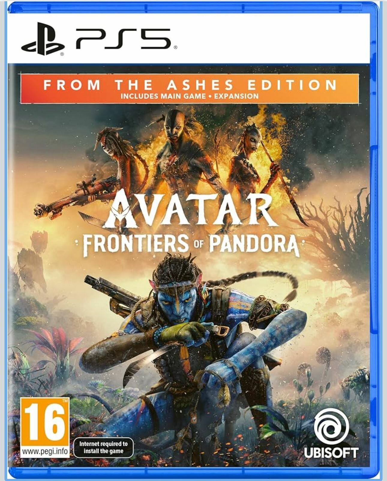 Avatar: Frontiers of Pandora From the Ashes Edition , для PlayStation 5 , Blu-ray , Русские субтитры