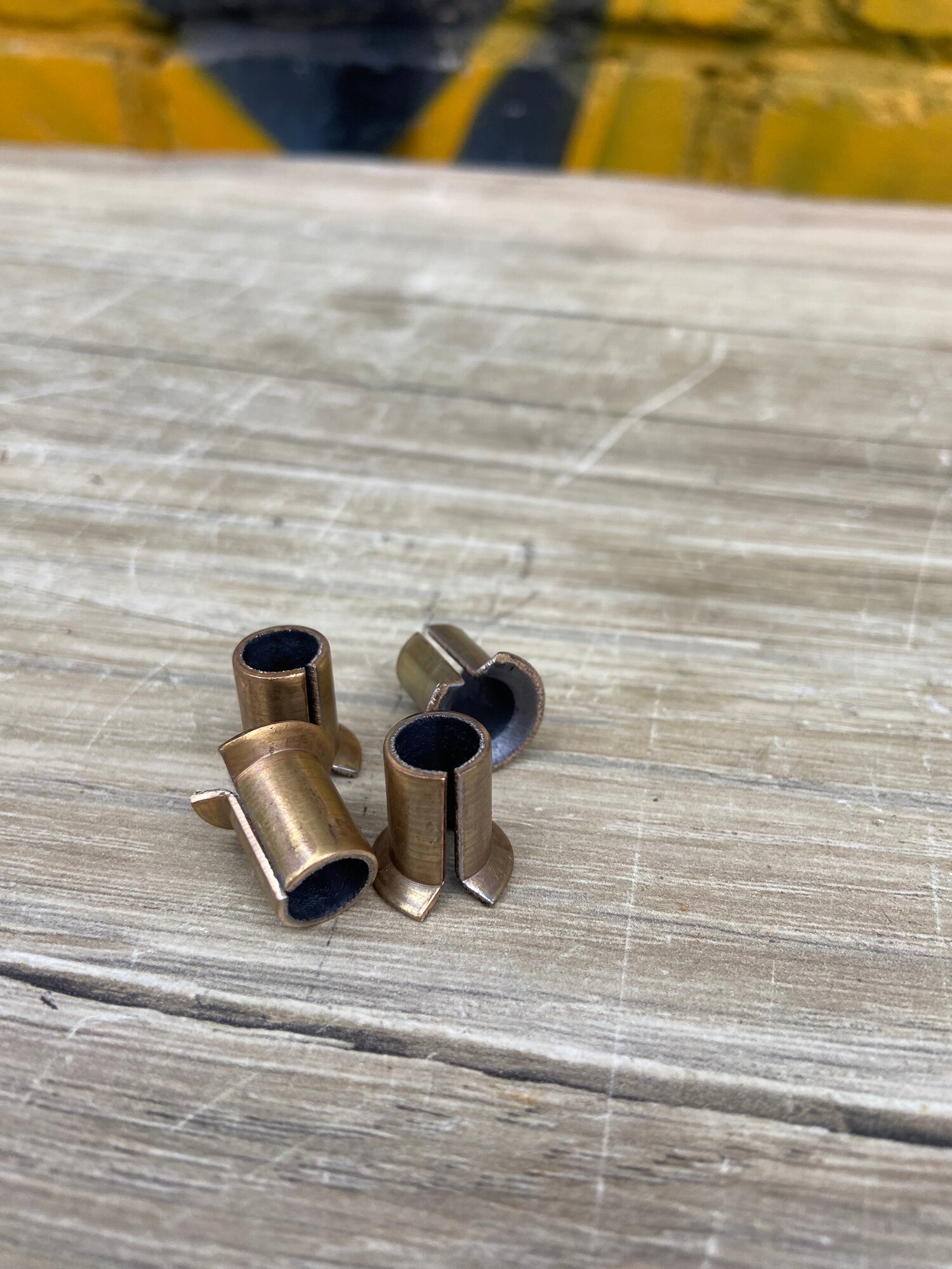 Втулки в петли передних дверей, комплект 4 шт, для автомобилей ГАЗель