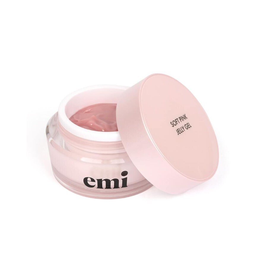 Emi, Soft Pink Jelly Gel - камуфлирующий гель-желе, 50 г.