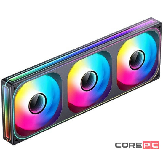 Комплект вентиляторов для корпуса JONSBO Reverse ARGB LED Black (ZB-360BR)
