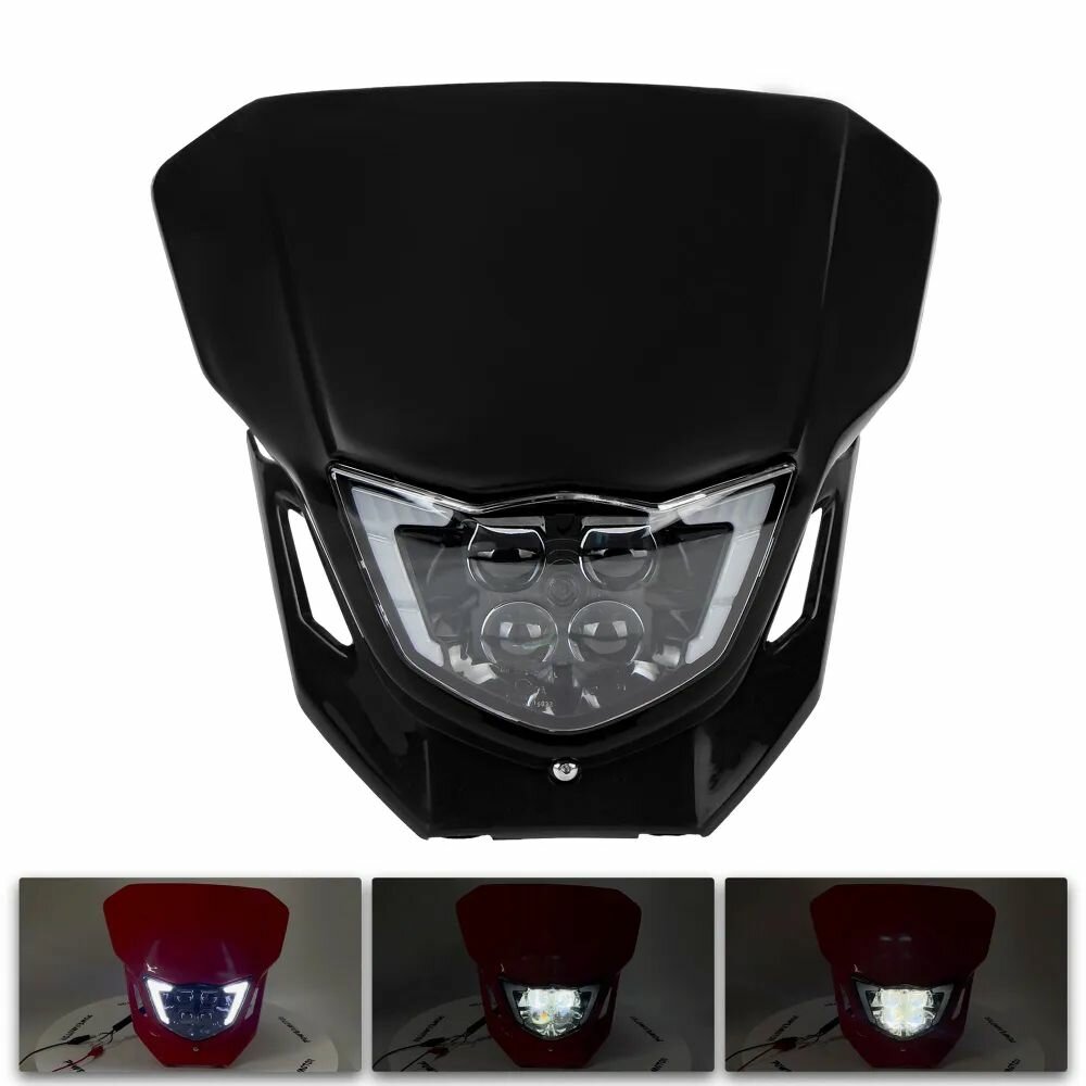 Светодиодные фары для мотоциклов, подходящие для внедорожных мотоциклов for Yamaha BSE Kayo WR YZ 250F 450 TT125 T2 Z4 MX