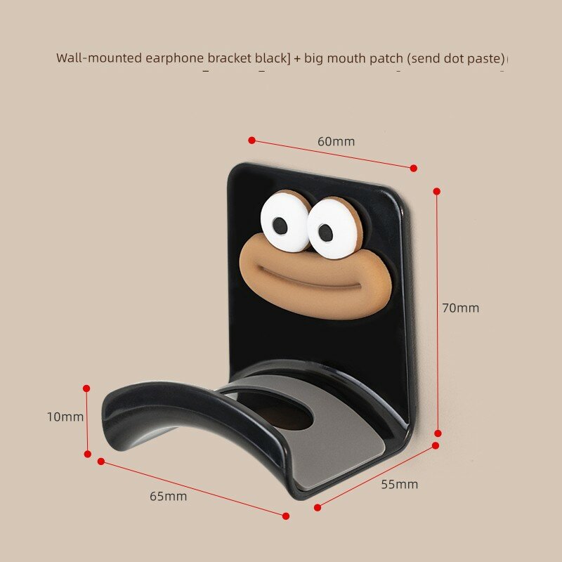 Настенный держатель для наушников без сверления LiBol, креативная подставка для Bluetooth-гарнитуры, крючок для