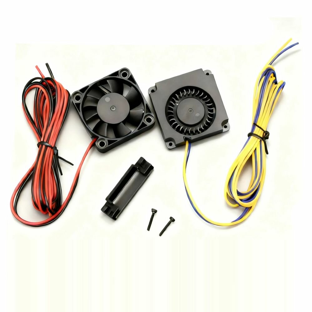 Вентилятор для 3D-принтера 4010, 24 В, черный пластиковый, вентилятор для охлаждения экструдера, для Ender3 V2, Ender3 / Ender3Pro CR10, аксессуары для 3D-принтеров.