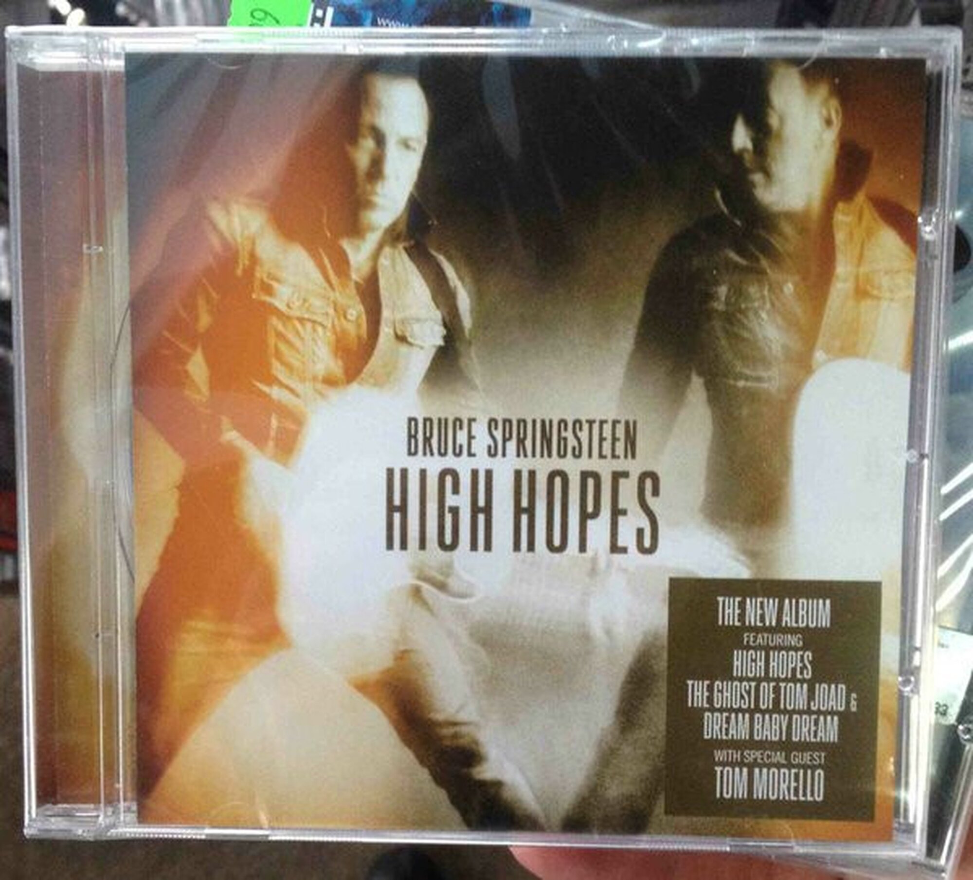 Audio CD Bruce Springsteen High Hopes, Columbia, Зарубежный поп-рок, 2014, 1 диск