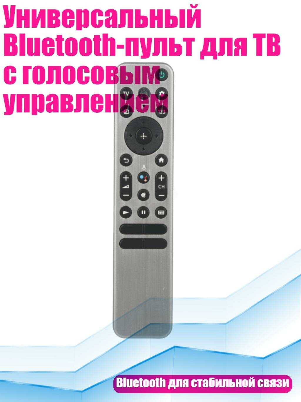 Универсальный Bluetooth-пульт для ТВ с голосовым управлением, Голос TX900U