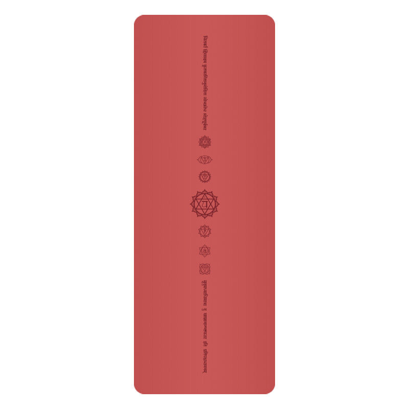 Белый коврик для йоги из искусственной кожи PU с натуральным каучуком - изготовленный на заказ, нескользящий, впитывающий пот фитнес-коврик, персонализированный танцевальный коврик в различных цветах.