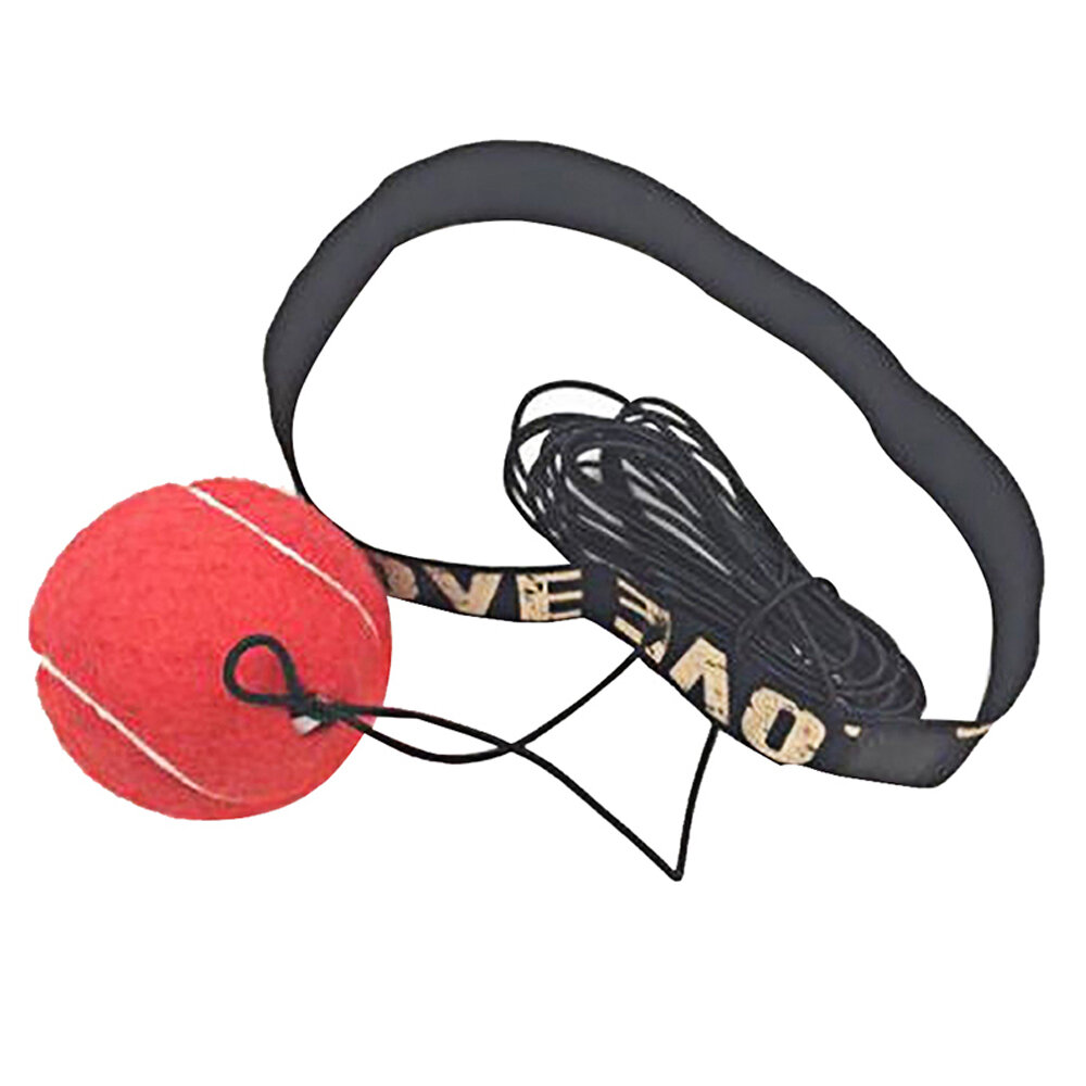 Тренировочный боксёрский мяч для развития реакции Speedball, цвет: жёлтый, красный (выбор), материал: резина, ширина ленты: 30мм, диаметр мяча: 64мм, длина эластичной нити: 4м, размер изделия: 6.4*6.4*6.4см, размер упаковки: 10.5*6.4*6.4см, вес упаковки: