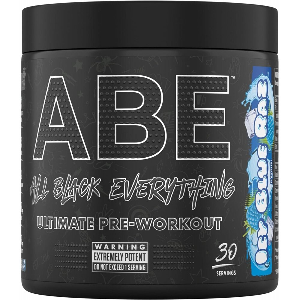 Предтреник Applied Nutrition ABE (All Black Everything), 375 г / 30 порций, Вкус Fruit Punch / Фруктовый Пунш