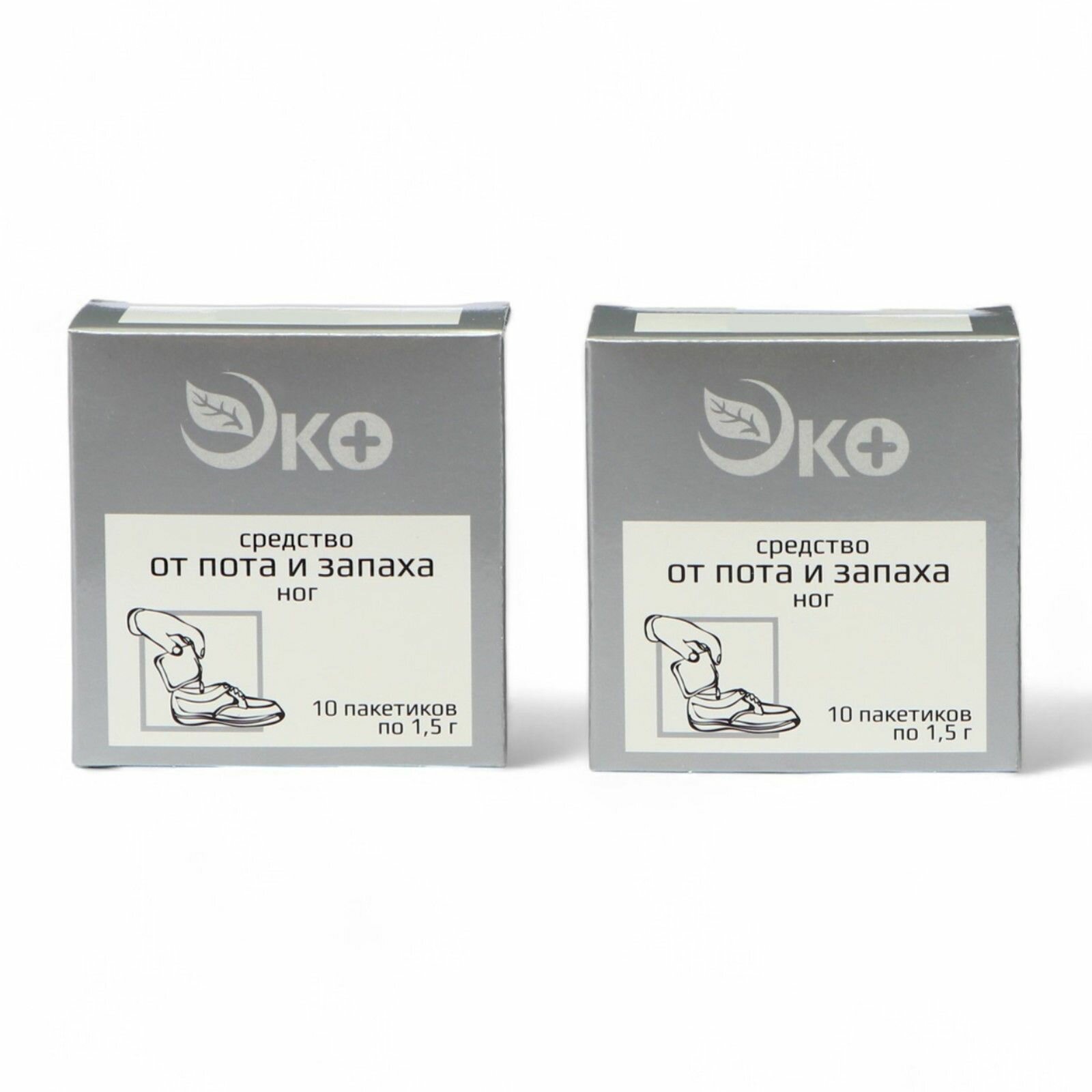 Средство от пота и запаха ног Экотекс, 20 пакетиков по 1,5 г