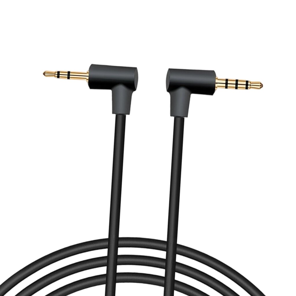 Кабель аудиоадаптера AUX 2,5 мм - AUX 3,5 мм-100 см