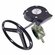 Затвор дисковый поворотный DN.ru 316L-316L-VITON Ду250 Ру16, с редуктором RDN-5