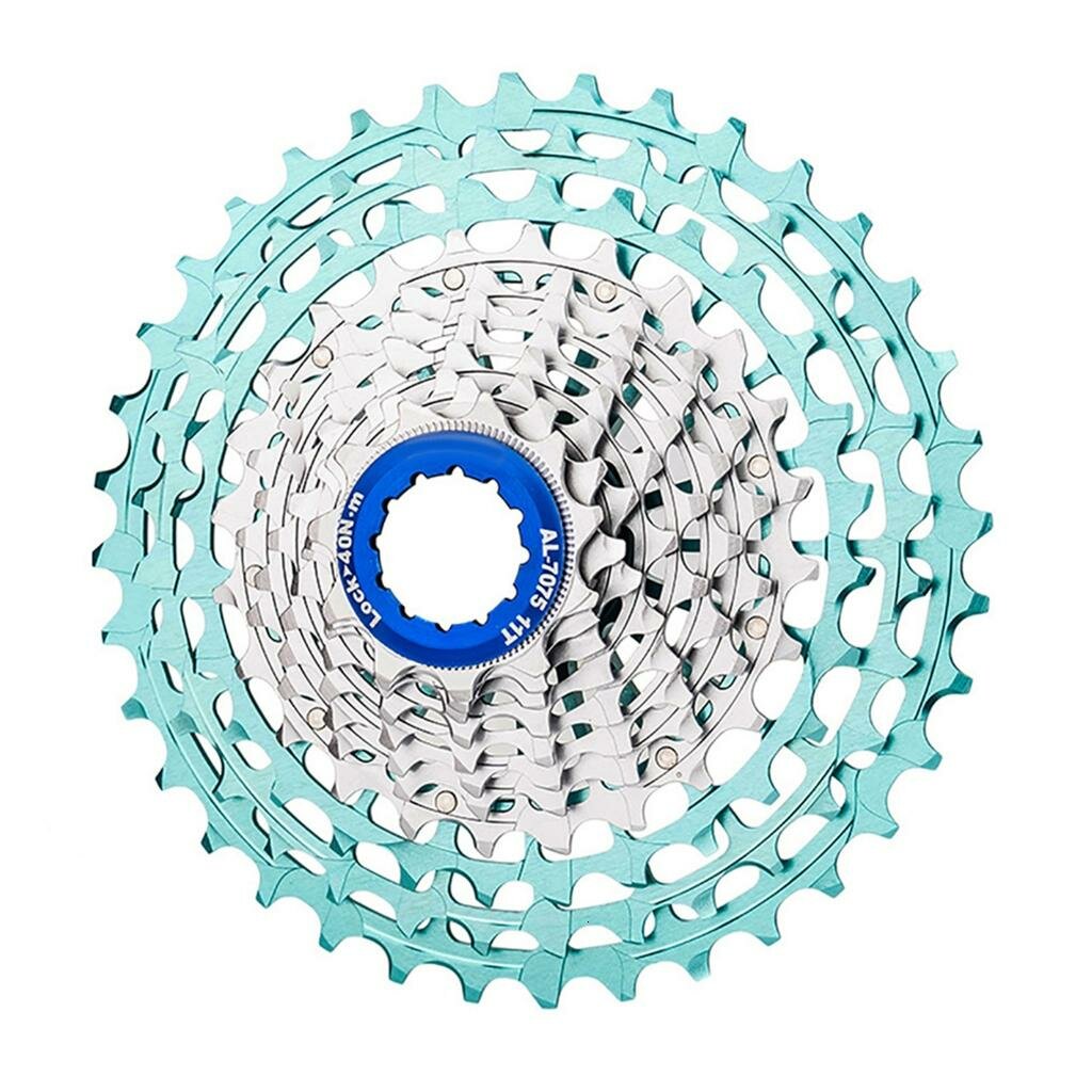 Велосипедная кассета 11 скоростей 11-32T/34T, Бьянки Синий 11S 34T