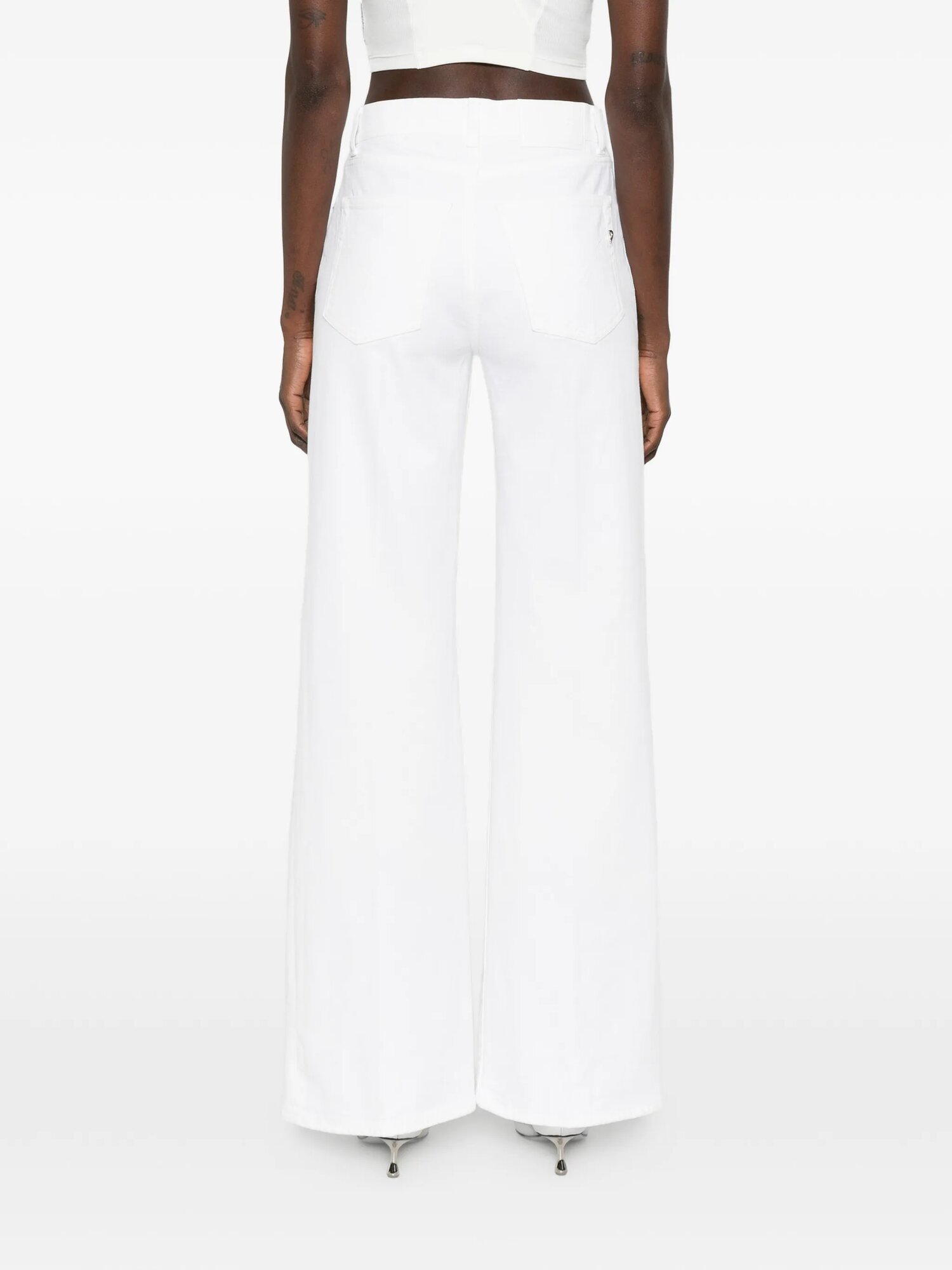 Джинсы Dondup Belt-loop jeans, размер 40, white — фото 1