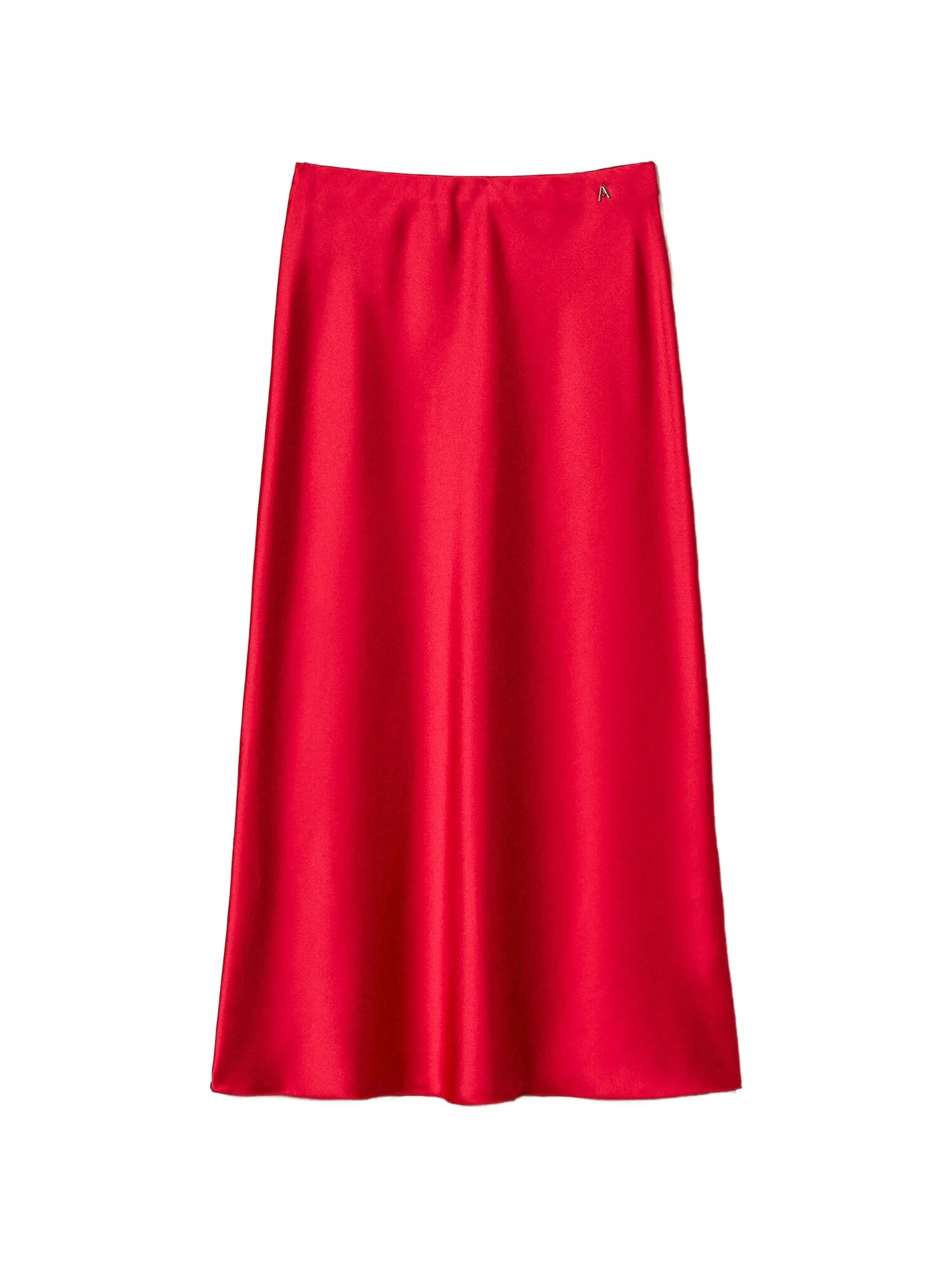 Юбка A-line satin skirt