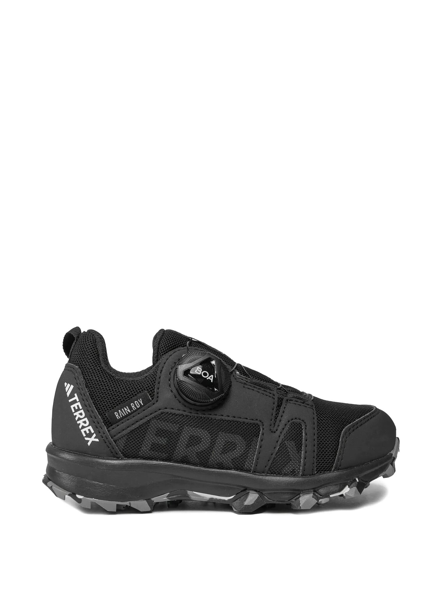 Кроссовки adidas Terrex Agravic Boa, размер 30 EU, черный — фото 1