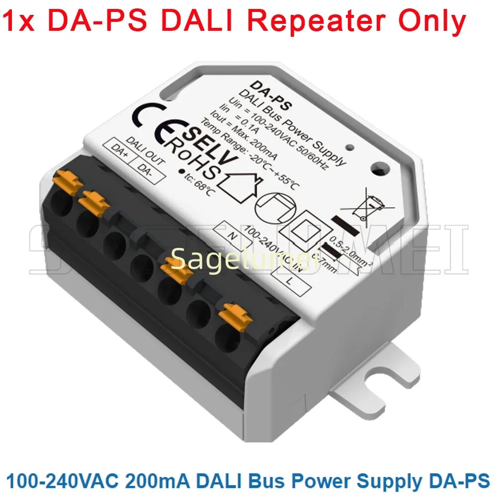 RGB контроллер SAGE LU MEI Skydance DALI DA-PS