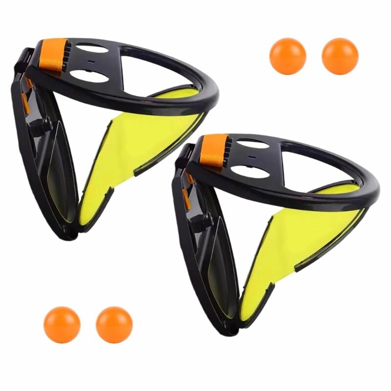 Игрушки для метания и ловли, интерактивные игры на свежем воздухе, 2 броска 4 мяча