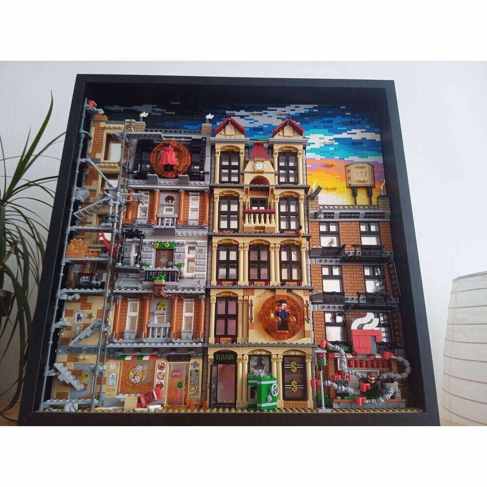 2816шт. Конструктор MARVEL IKEA frame Sannahed 50x50 cm Набор строительных блоков