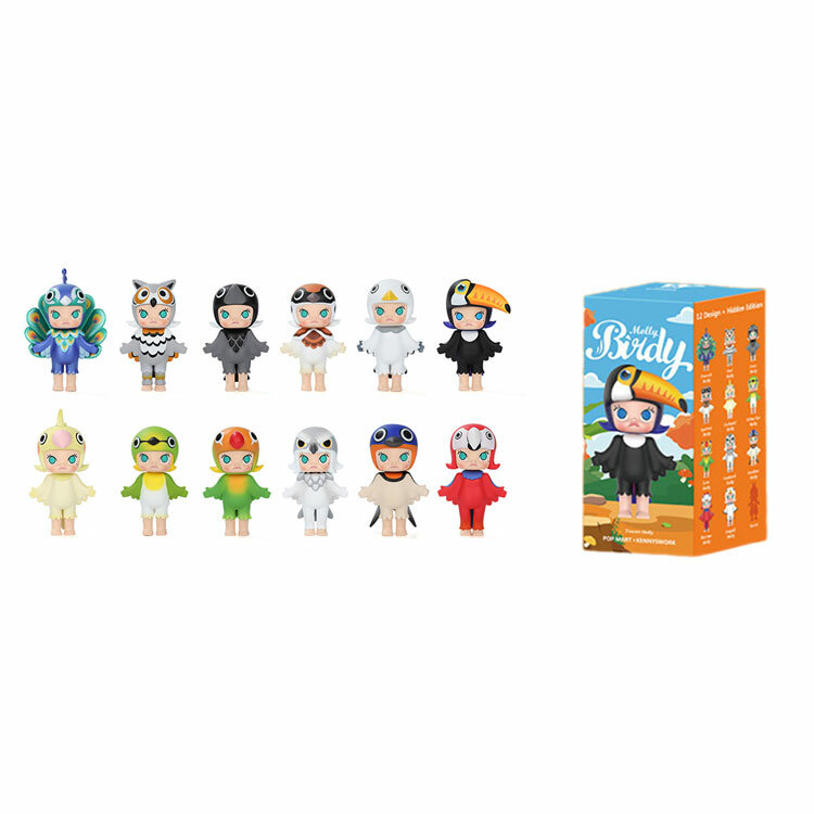 Коллекционные фигурки унисекс POP MART Molly Bird Mystery Box, Single Blind Box