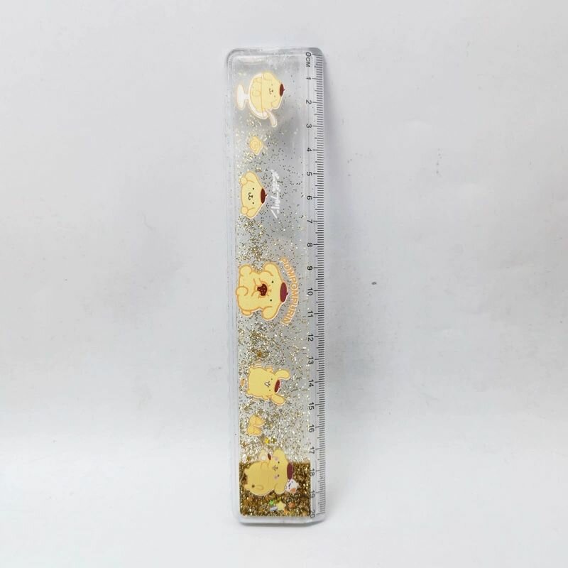 Линейка с блестками "Kuromi "20 см .