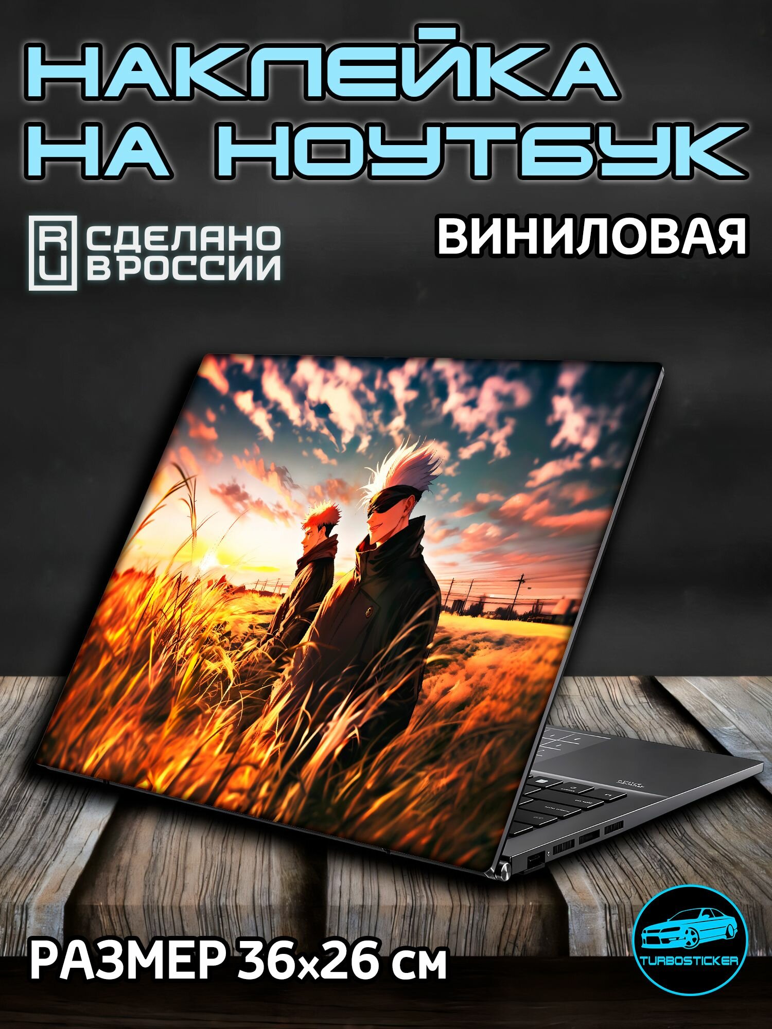 Наклейка на ноутбук
