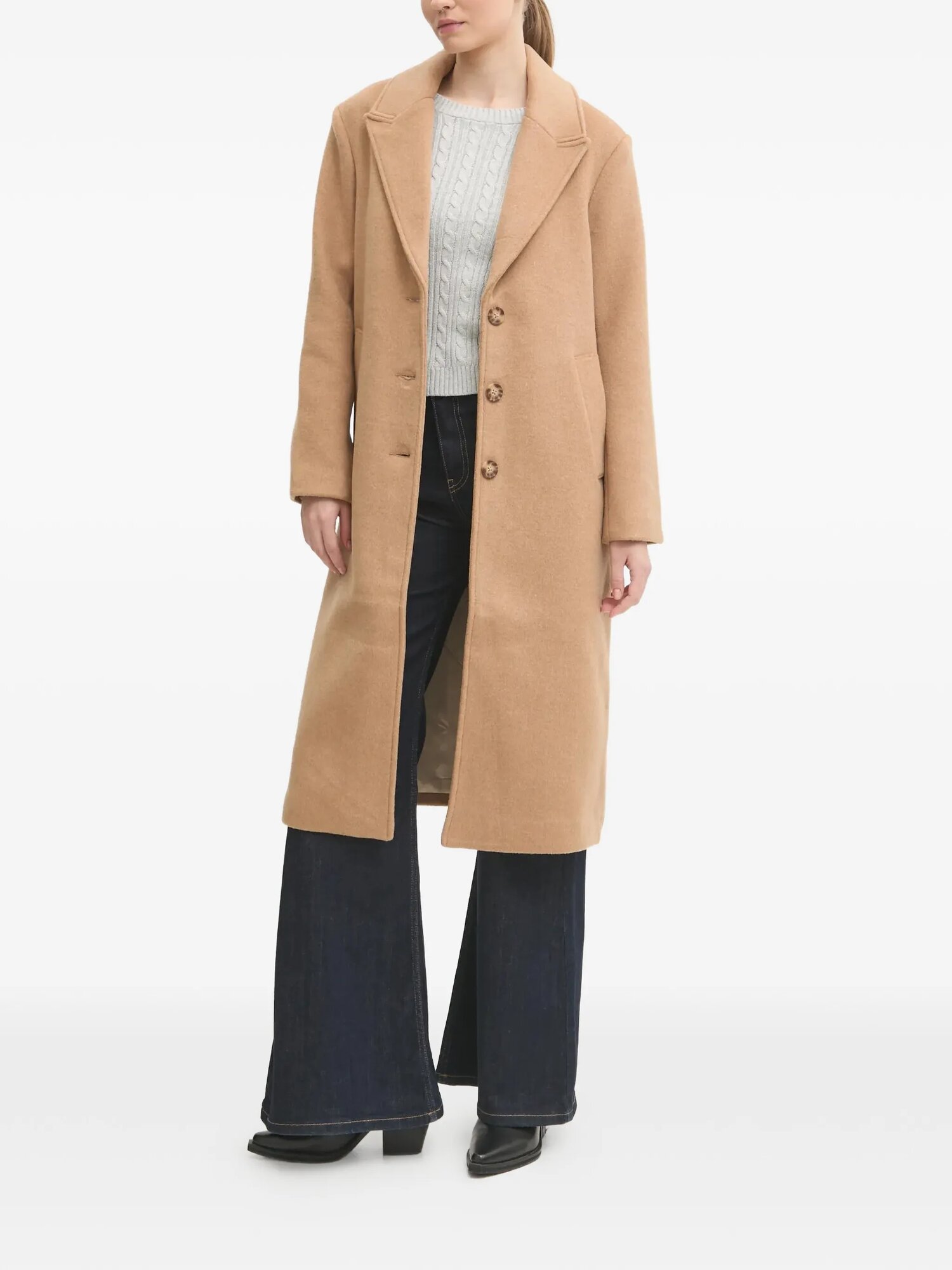 Пальто Abercrombie & Fitch Buttoned coat, размер 46 — фото 1