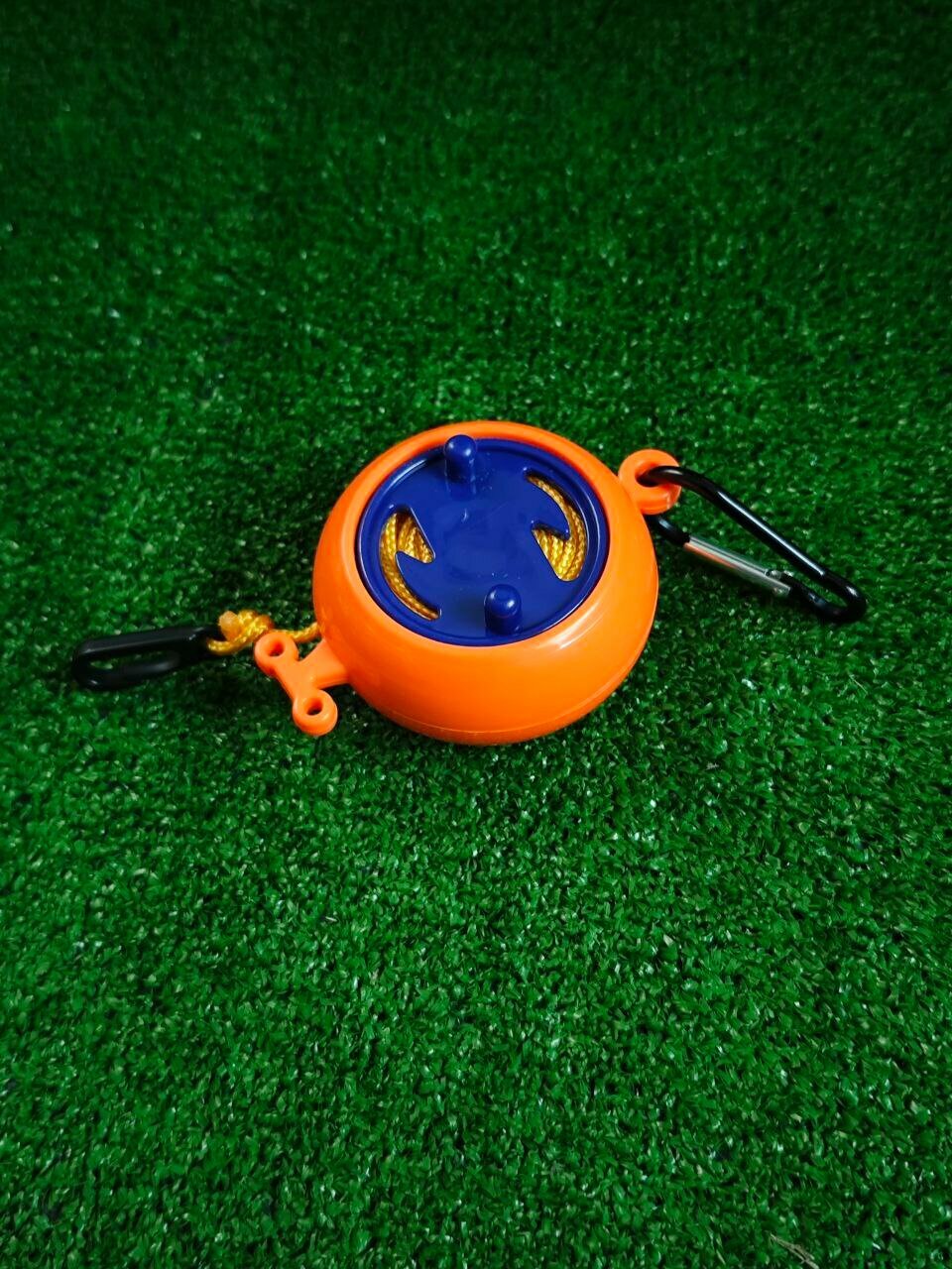 Капроновый шнур для походов с устройством самосматывания orange