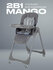 Стульчик детский для кормления RANT basic RH 304 Mango, Graphite