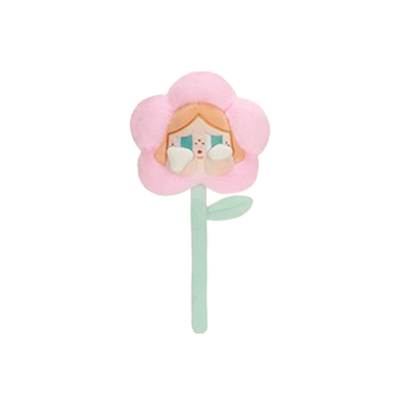 POP MART CRYBABY Sadness Club Плюшевые Цветы Слепые Коробки, Confirmed-Cherry Blossom Pink (Open)