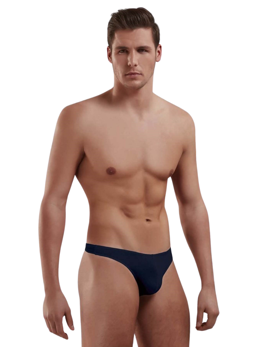 Мужские трусы тонги Doreanse темно-синие 1280 модал/хлопок/эластан S (44)