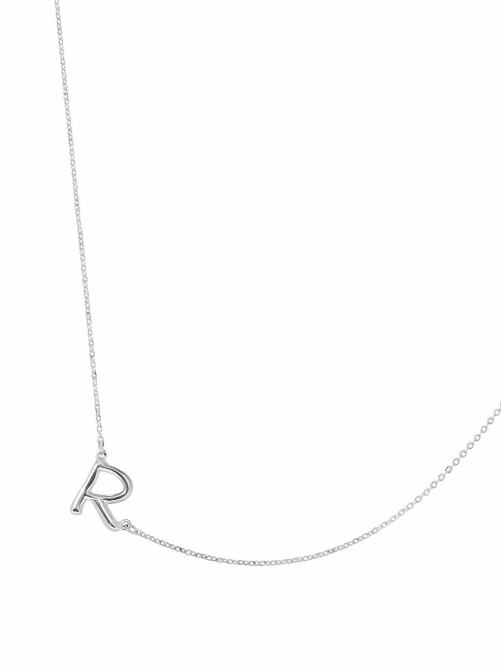 Колье, серебро, 925 проба, родирование