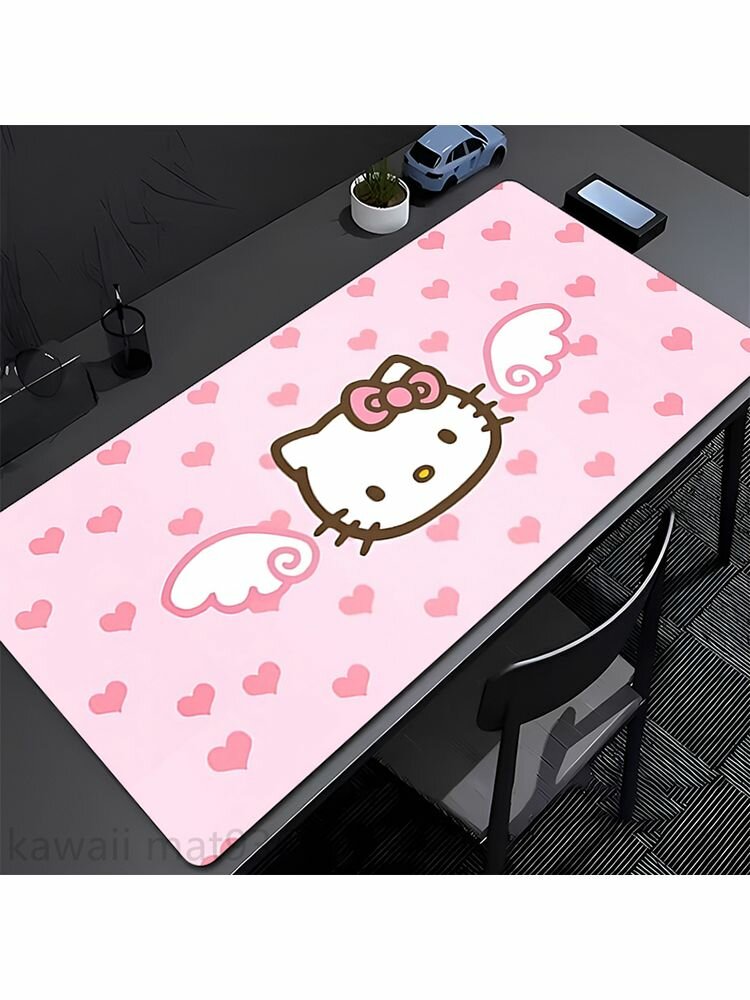 Коврик для мыши Hello Kitty "Speed+Control", 40 x 90 см, противоскользящий, игровой