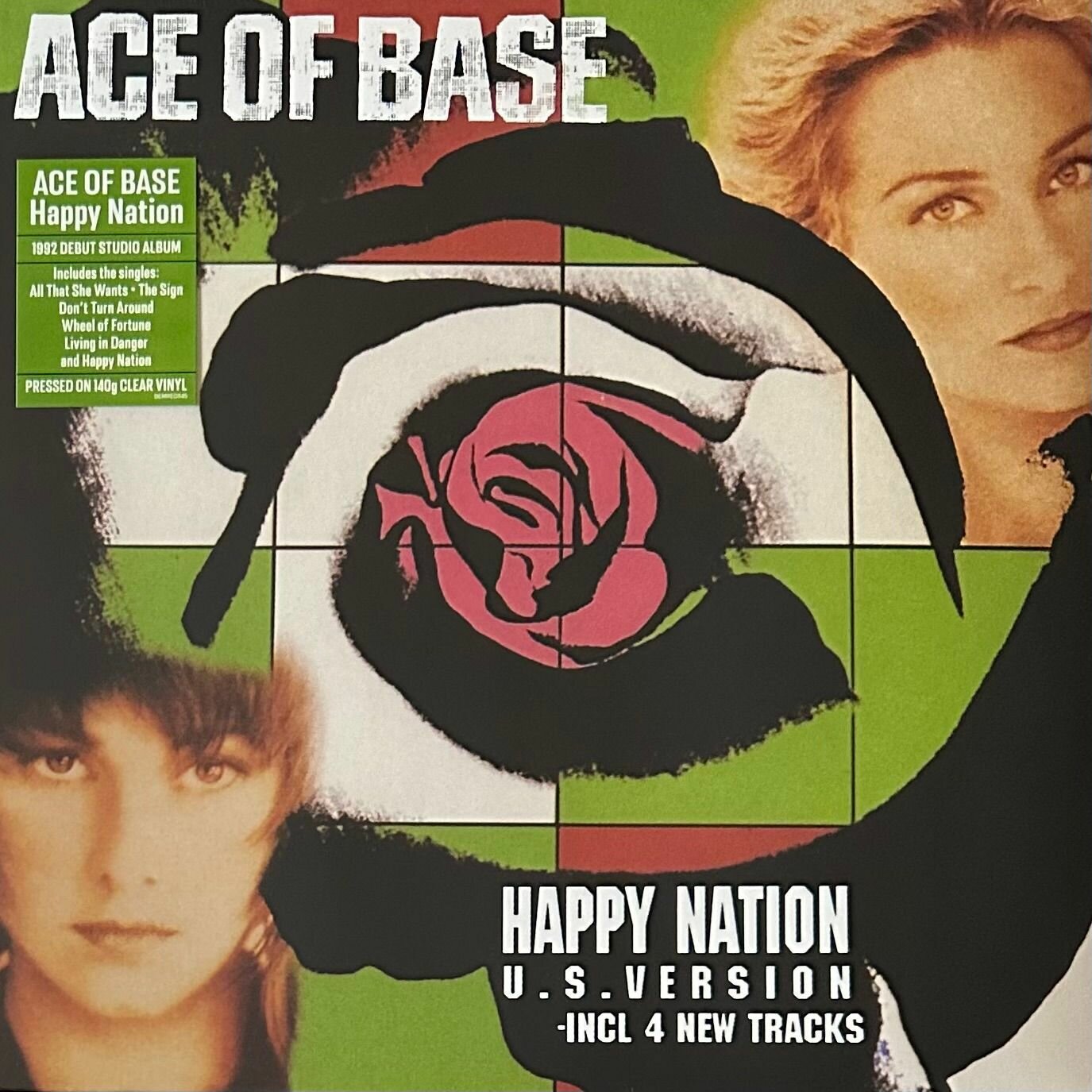 Виниловая пластинка Ace Of Base - Happy Nation (Европа 2020г.) Clear